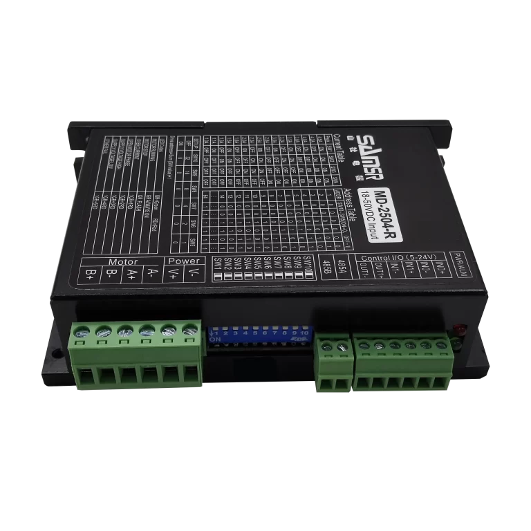 Samsr modbus bus control digital nema 17/23/24 stepper driver RS-485 ...