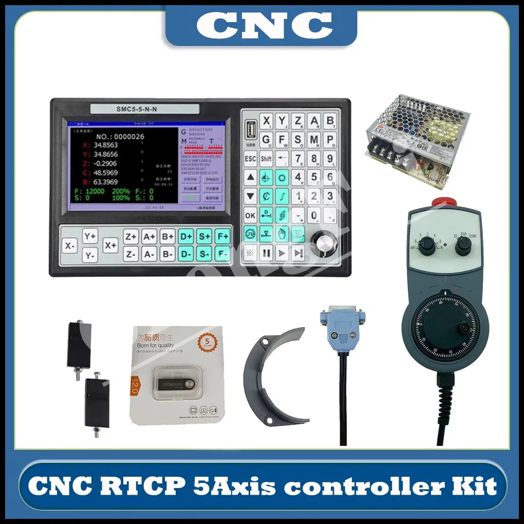 Controlador cnc offline 5-axis Smc-5-n-n 500khz sistema de controle de ...