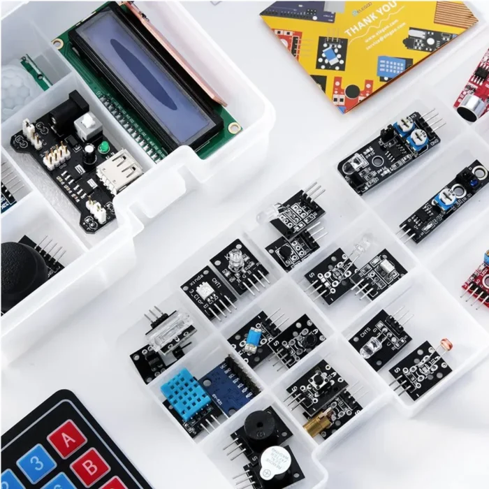 ELEGOO Kit de módulos de sensor 37 em 1 atualizado com tutorial ...